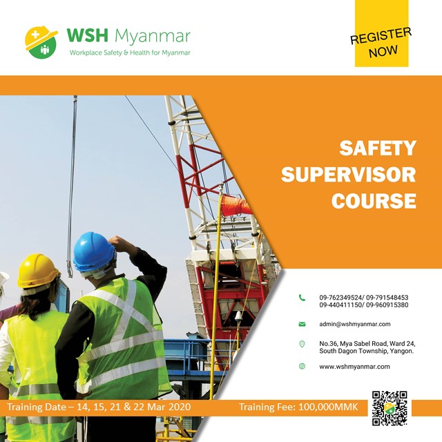 WSH Myanmar | Safety Supervisor Course